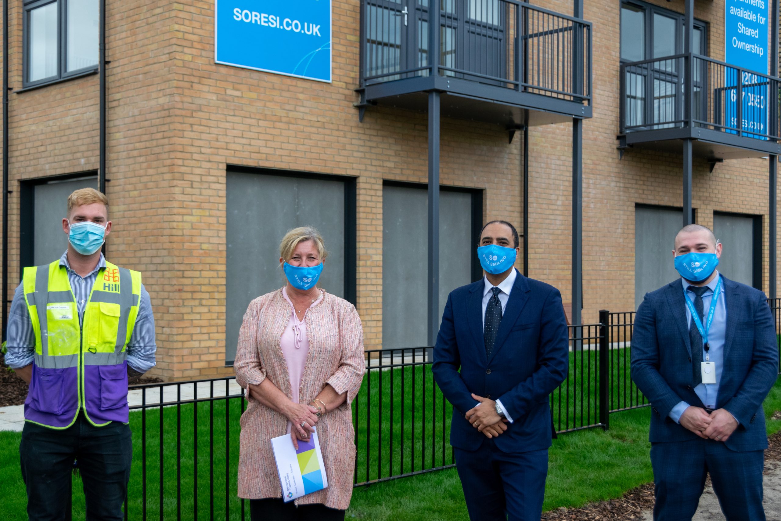 MTVH welcomes local MP to new affordable homes - Metropolitan Thames Valley