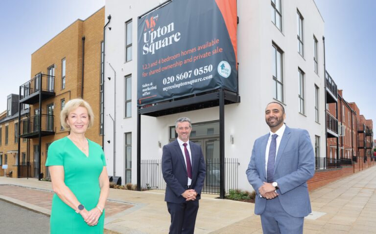 Local MP visits new MTVH affordable homes in Northamptonshire ...