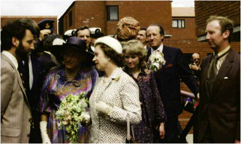 MTVH remembers - When the Queen came to visit - Metropolitan Thames Valley