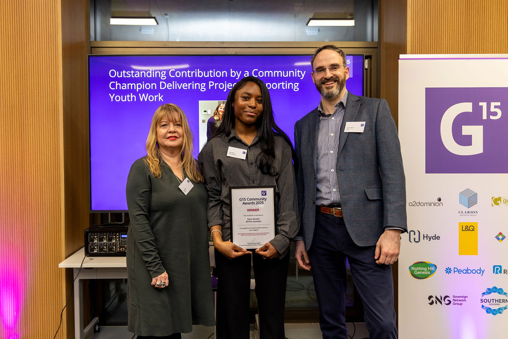 Young MTVH resident wins G15 Community Impact Award - Metropolitan ...